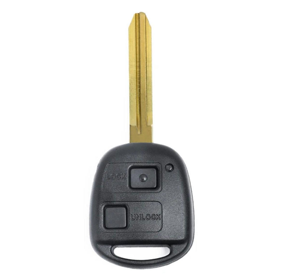 For Toyota RAV4 Corolla Yaris P.N: 60081 2 Button 433MHz 4C Car Key Fo ...